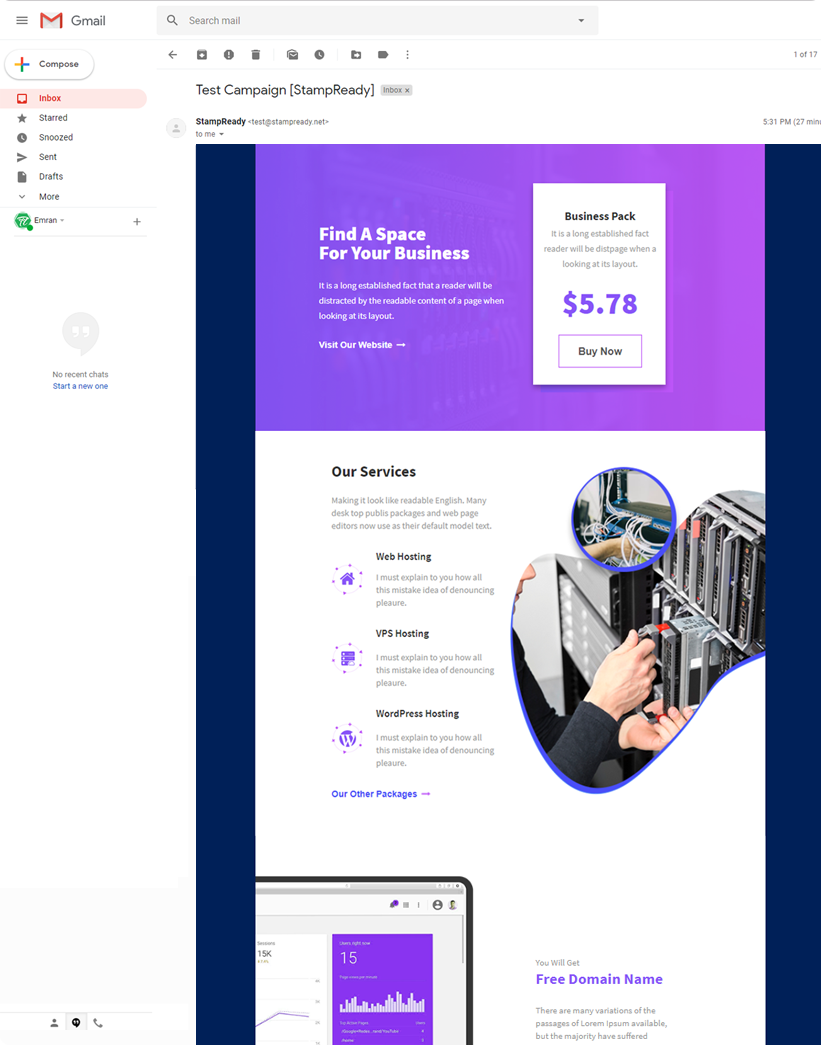 Hostetemp | Responsive Email Template